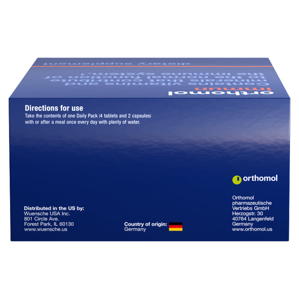 Orthomol Immun Tablet and Capsule – Orthomol USA