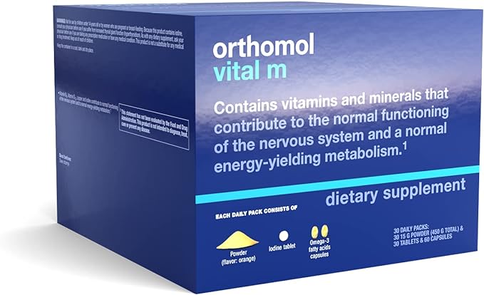 Orthomol Vital M Powder and Tablet Packet – Orthomol USA