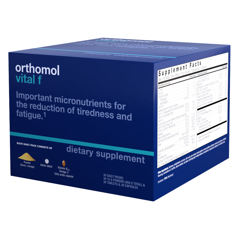 Orthomol Vital F Powder & Tablet Packet 30-Day Supply – Orthomol USA